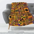 Aaa-Kente Cloth Weaving Print Blanket For Boys Girls Neutral 40x50 ...