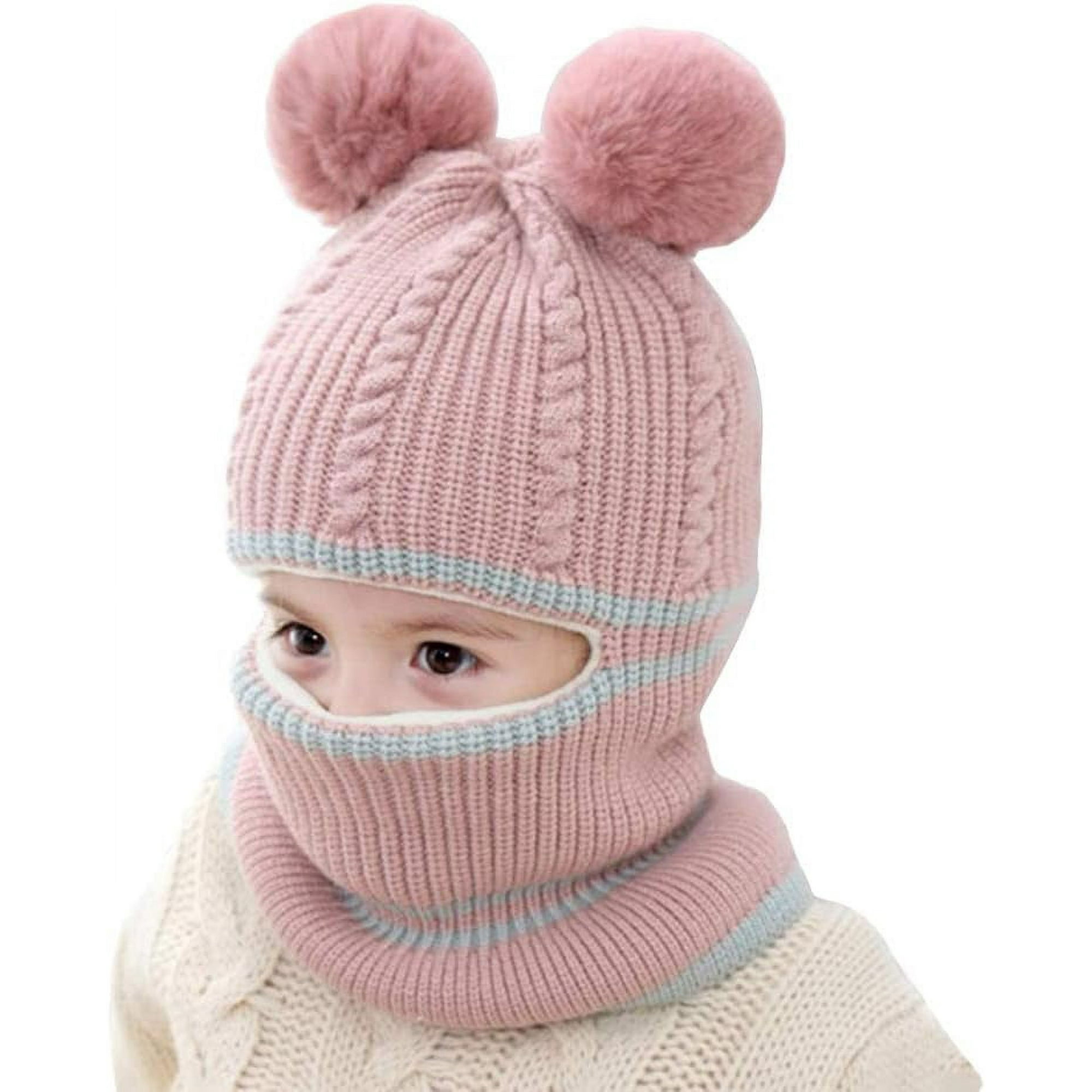 Click here for Oruyrop Kids Winter Hats Scarf Earflap Mask Cap Pl... prices