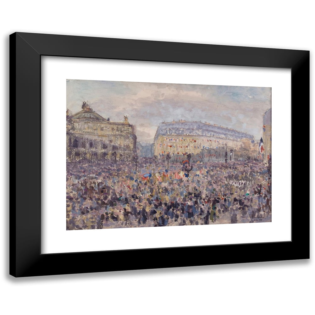 Louis-Gilbert Bellan 24x19 Black Modern Framed Museum Art Print Titled ...