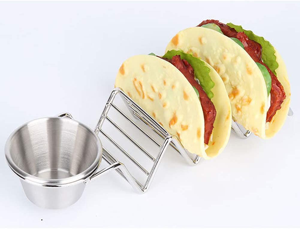 Taco Shell Stand Up Holders Premium Stainless Steel Oven & Dishwasher ...