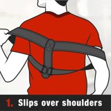 ACE Brand Posture Corrector, Black - One Size Fits Most - Walmart.com