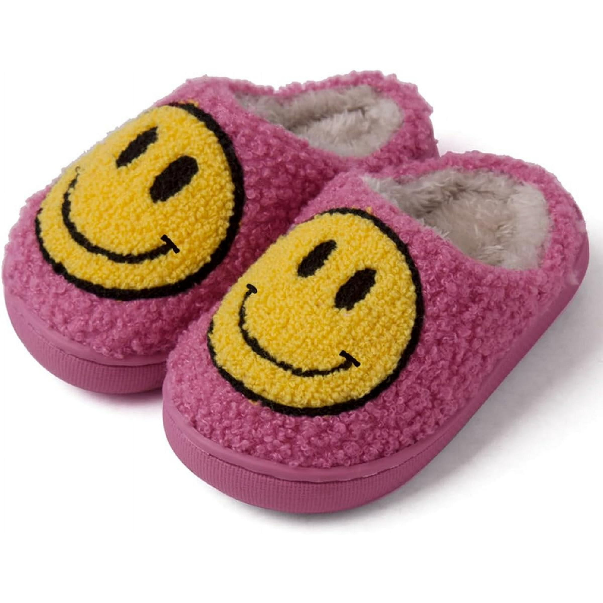 Click here for Ilanktozi Happy Smile Face Slippers For Kids House... prices
