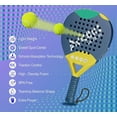Padel Racket Rough Carbon Fiber Surface and EVA Memory Flex Foam Core ...
