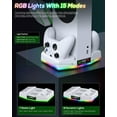RGB Cooling Stand & Charging Dock for Xbox Series S, Dual Controller ...