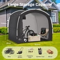 HARIPUL Travel Bike Storage Shed Tent,Outdoor Portable Bicycle Storage ...