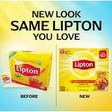 Lipton Natural Regular Black Tea Bags, 100 Ct - Walmart.com