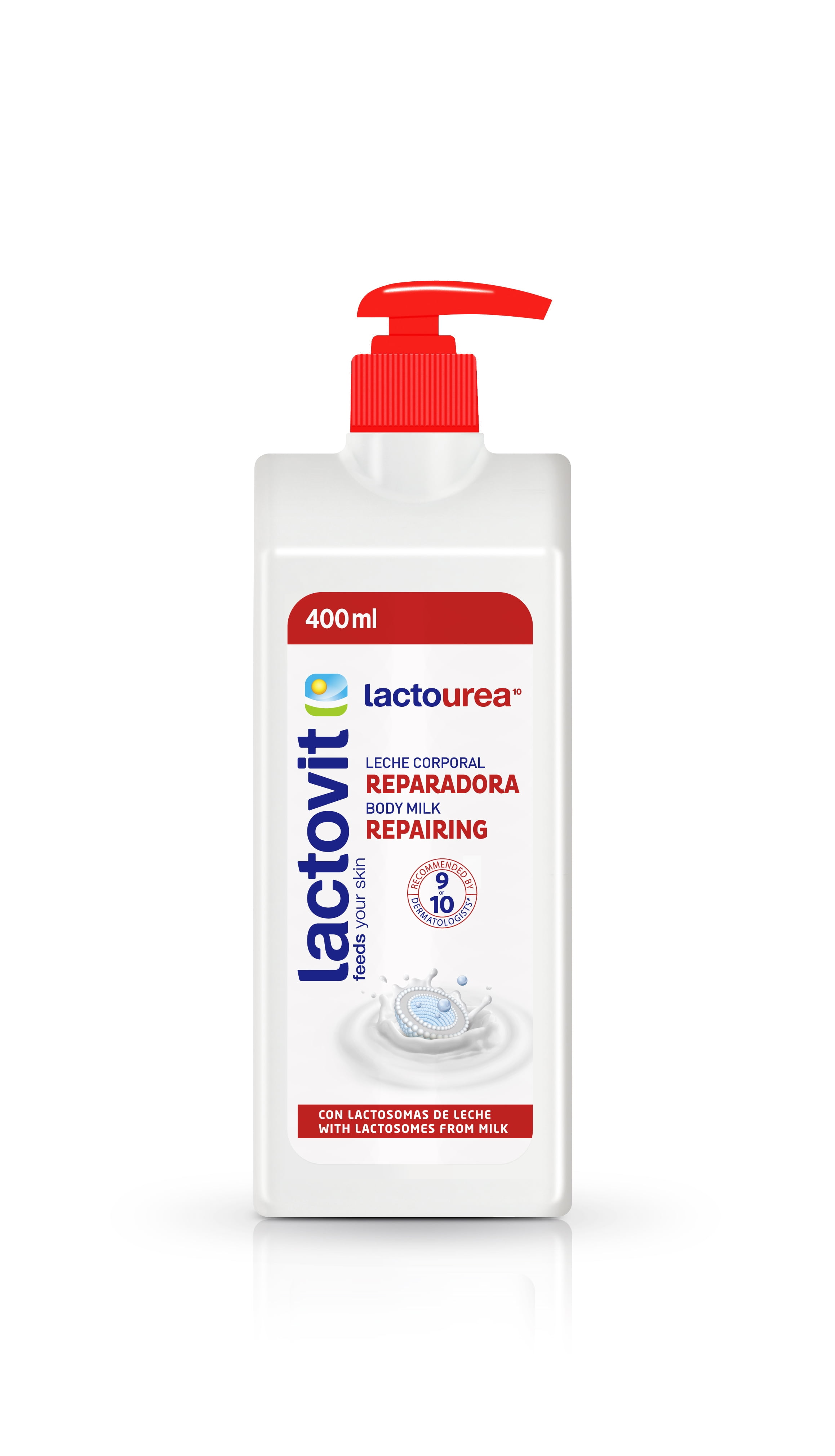 Lactovit Lactourea Repairing Body Milk, 13.5 fl oz - Walmart.com