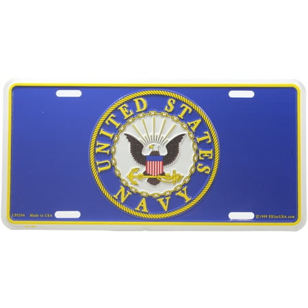 US Navy Logo License Plate - Walmart.com
