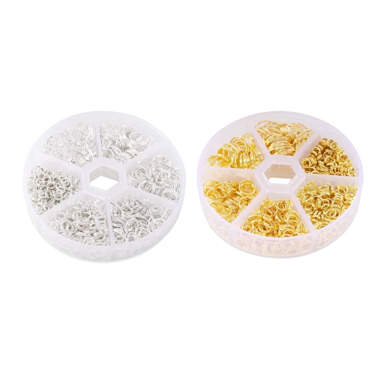 1380 Uds. Conectores de anillo tórico, anillos de salto abiertos de ...