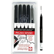 Sakura Pigma Brush Pen Set, 8-Colors - Walmart.com