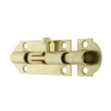 Bulldog Hardware 3 in. Safety Barrel Bolt, Brass Plated - Walmart.com