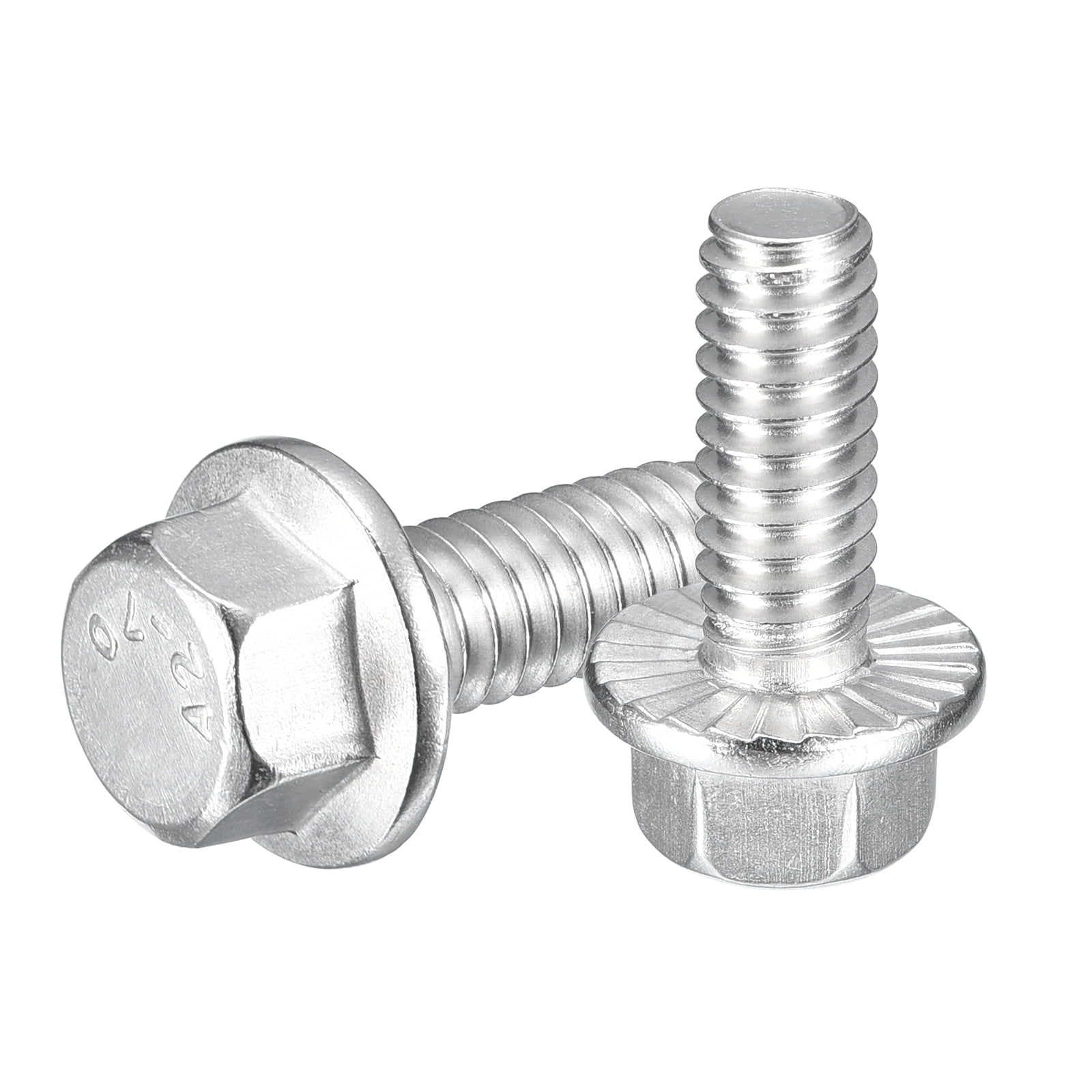 Click here for Uxcell 10pack 1/4-20 X 5/8 Flanged Hex Head Bolts... prices