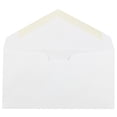 JAM Paper® #7 3/4 Monarch Commercial Envelopes, 3 7/8" x 7 1/2", White ...