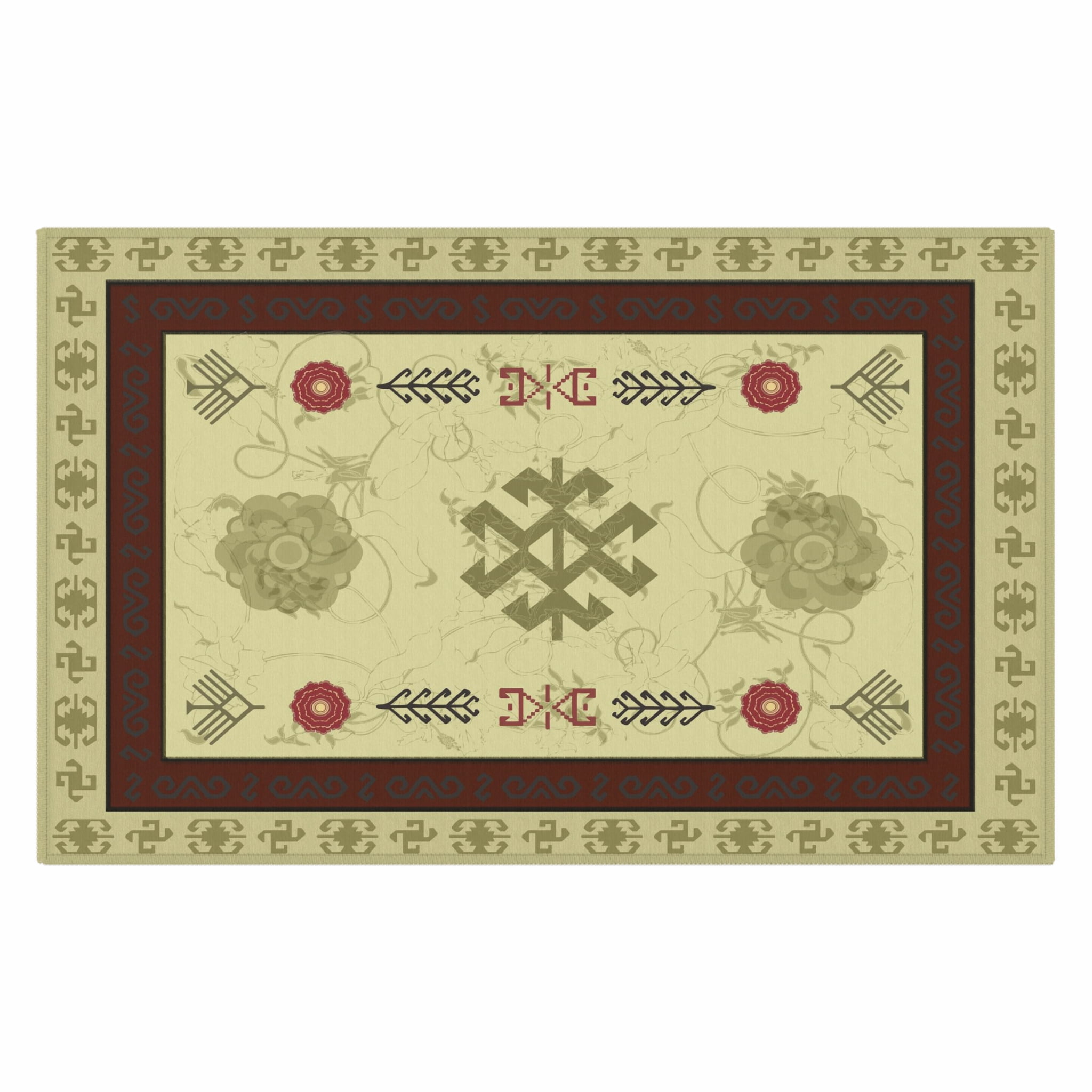 KH Antique Style Dornier Rugs - Walmart.com
