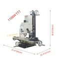 RCOG-25V Brushless Precision Milling and Drilling Machine, Horizontal ...