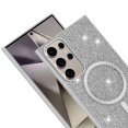 For Samsung s25 Ultra Diamond [Magnetic Circle] with CD Pattern Hybrid ...