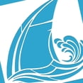 1PC Shark Fin Stencil Ocean Wave Painting Drawing Templates 12x12inch ...