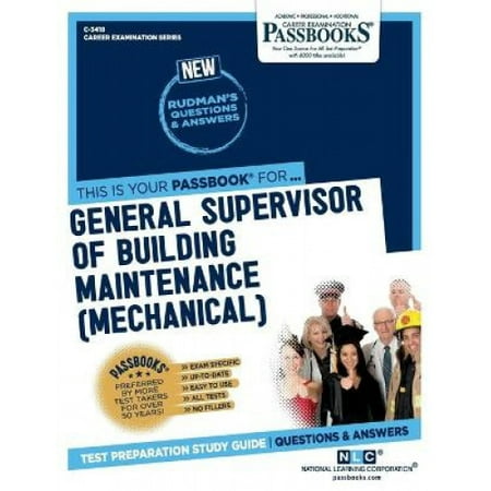 General Supervisor of Building Maintenance (Mechanical) (C-3418 ...