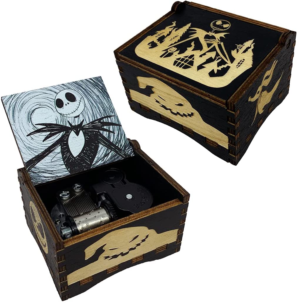 Youtang The Nightmare Before Christmas Music Box Clockwork Wind up ...