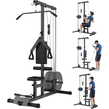Multi-Grip LAT Pull Down Bar for Home Gym Fitness, Spreader Plate LAT ...