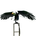 EDFRWWS Iron Eagle Wind Spinners Lawn Ornaments Decor Stake Eagle ...