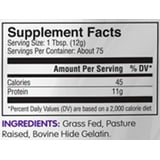 Zint Grass-Fed Beef Natural Gelatine, Non-GMO Anti-Aging Protein ...