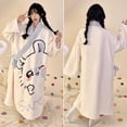 Anime Chiikawa cartoon flying squirrel nightgown autumn and winter ...