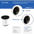 Excel XLS-662 1PACK Pool & Spa Filter Replacement Cartridge for Waterco ...