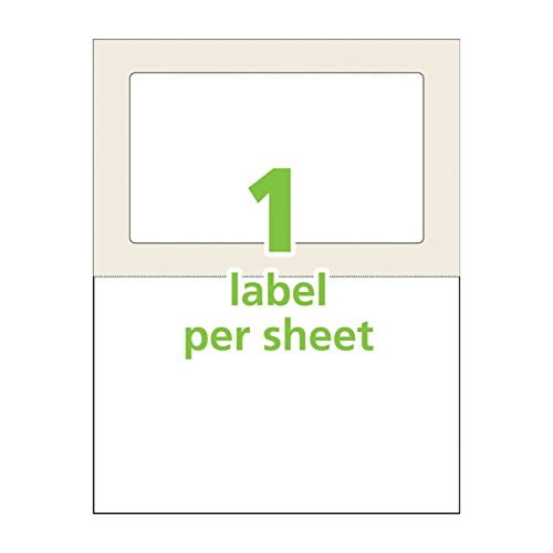Easy Align Self-Laminating ID Labels-5"X7.5" 25/Pkg | Walmart Canada