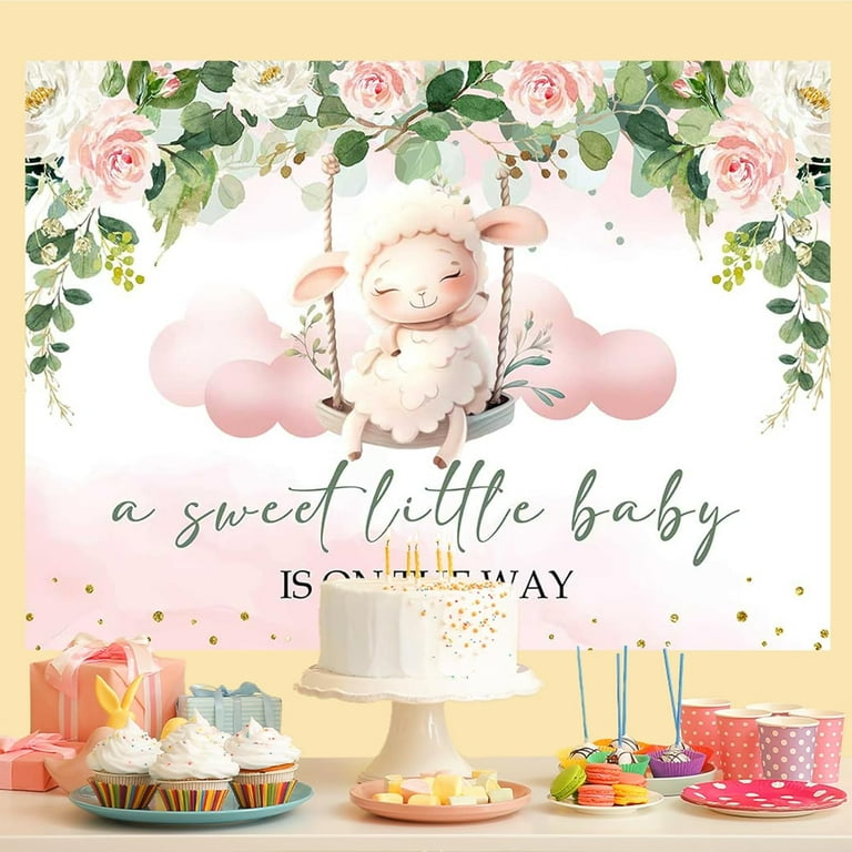 Little Lamb Baby Shower Cake Ideas Sweet Lamb Baby Shower Cake