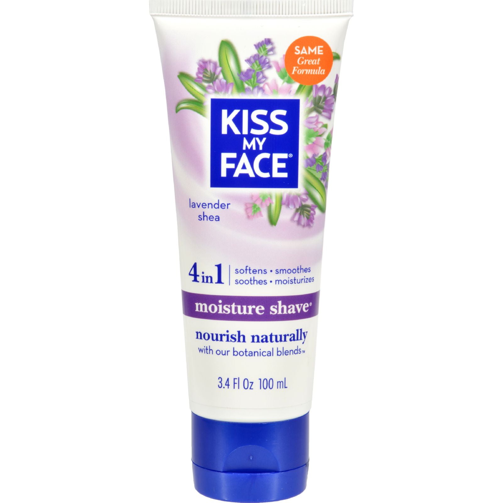 Kiss My Face Moisture Shave Lavender and Shea - 3.4 fl oz - Walmart.com