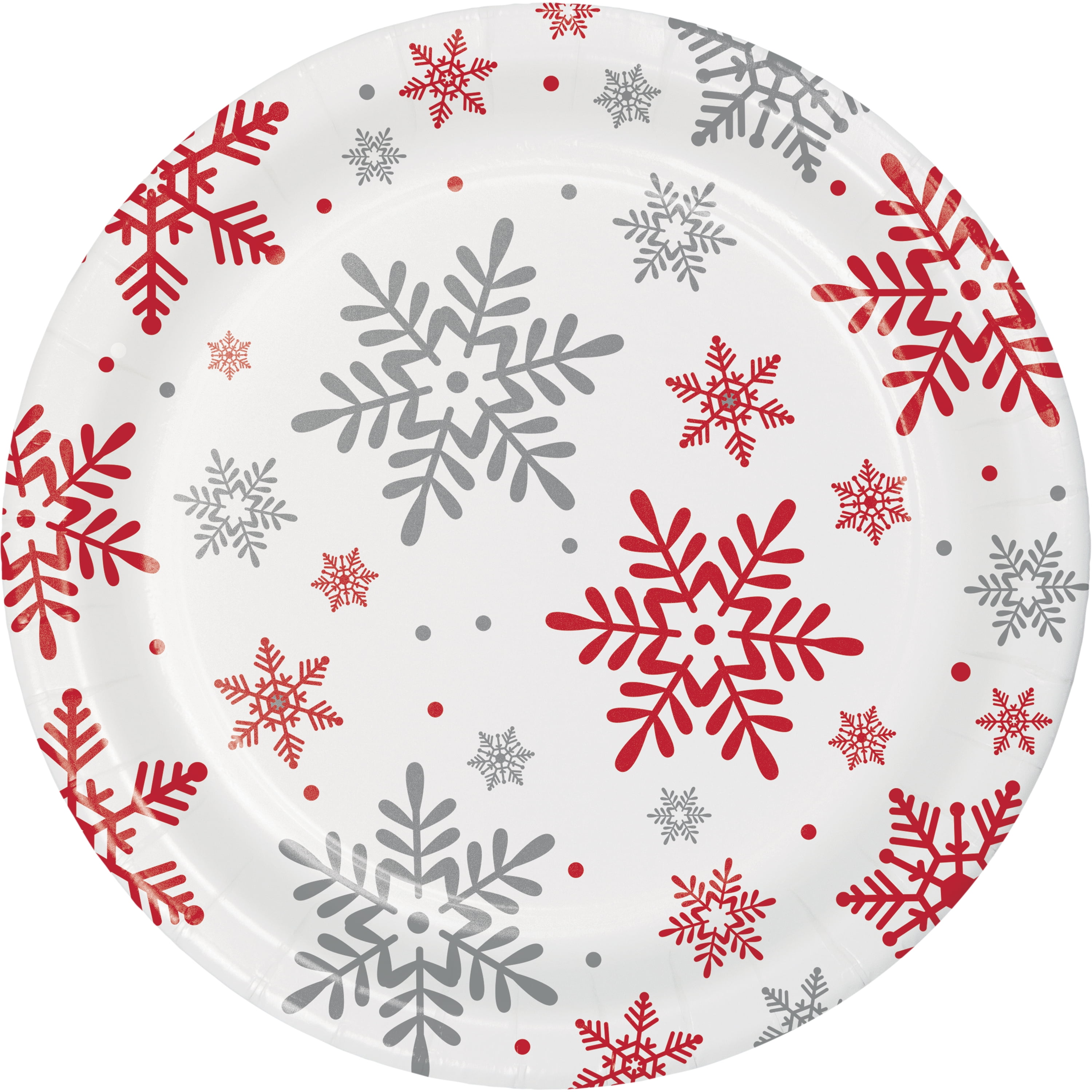 Kitchen & Dining Home & Living Dining & Serving Snowflake Dinner Plate ...