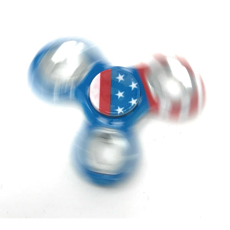 American Flag Spinner Fidget 3 X Fidget Spinner Hand Spinner USA Flag