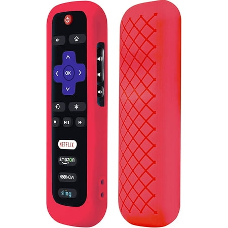 Remote Case for Roku, Battery Cover for TCL Roku Smart TV Steaming ...