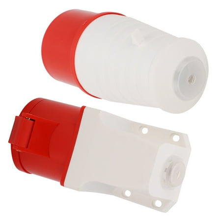 3 Phases Industrial Plug Socket Set, Heat Resistance Plug Connector Set ...