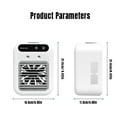 Portable Mini Air Conditioner Fan with Spray, Rechargeable USB Personal ...