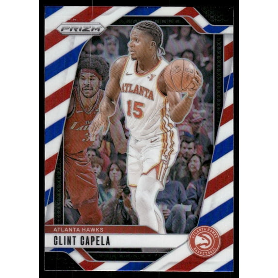 2024-25 Panini Prizm Basketball Clint Capela #161 Red White Blue ...
