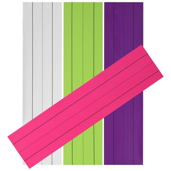 Sentence Strips with Magnets 12x3in Lined Sentence Strips for ...