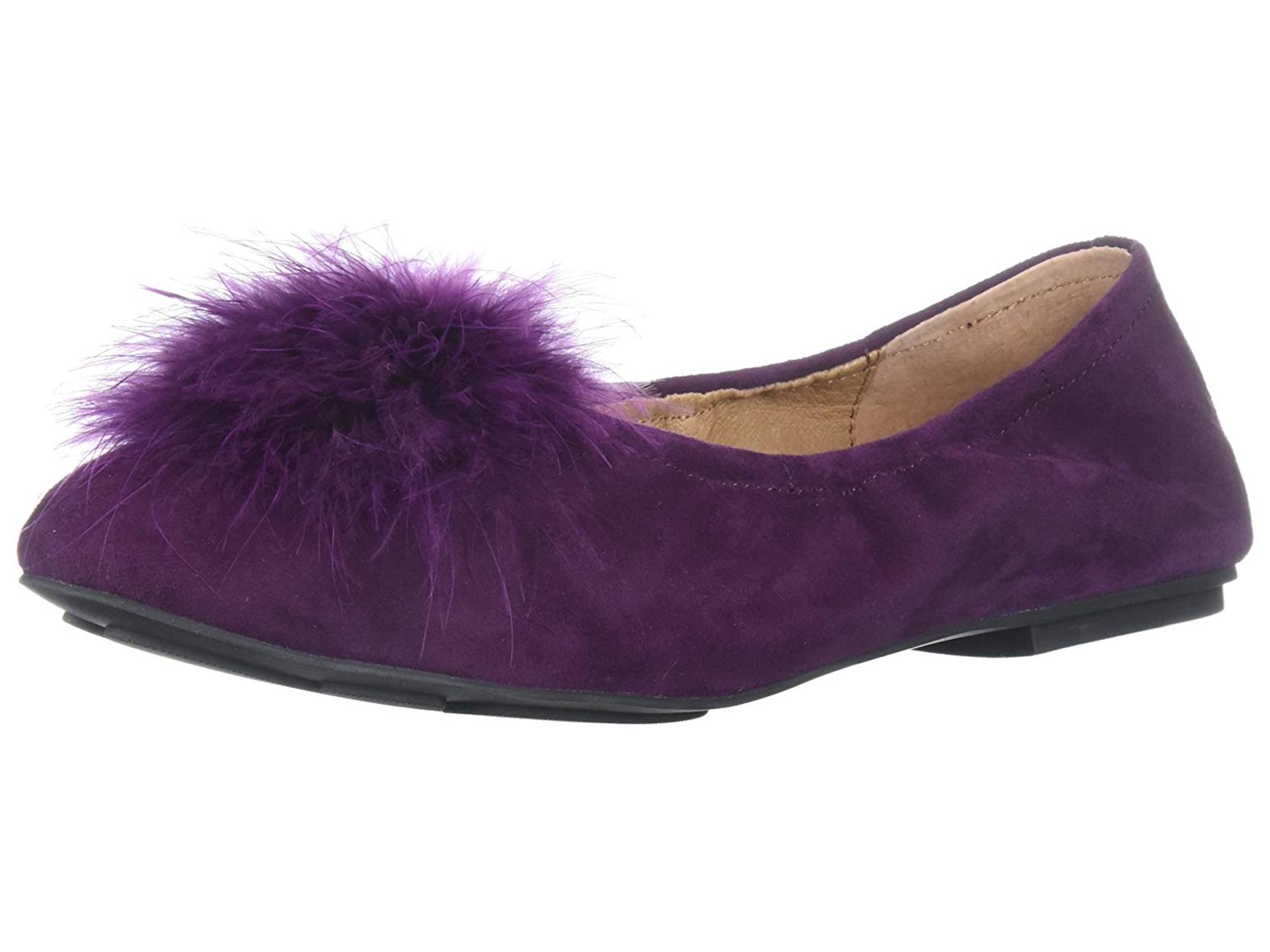Gentle Souls Womens Portia Pompom Fabric Closed Toe Slide | Walmart Canada