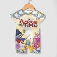 Adventure Time Poster Baby One-Piece Rompers Summer Short Sleeve Outfit ...