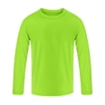 Boys Swimsuit Size 11-12Y Kids Solid Long Sleeve Crewneck Swim Rash ...