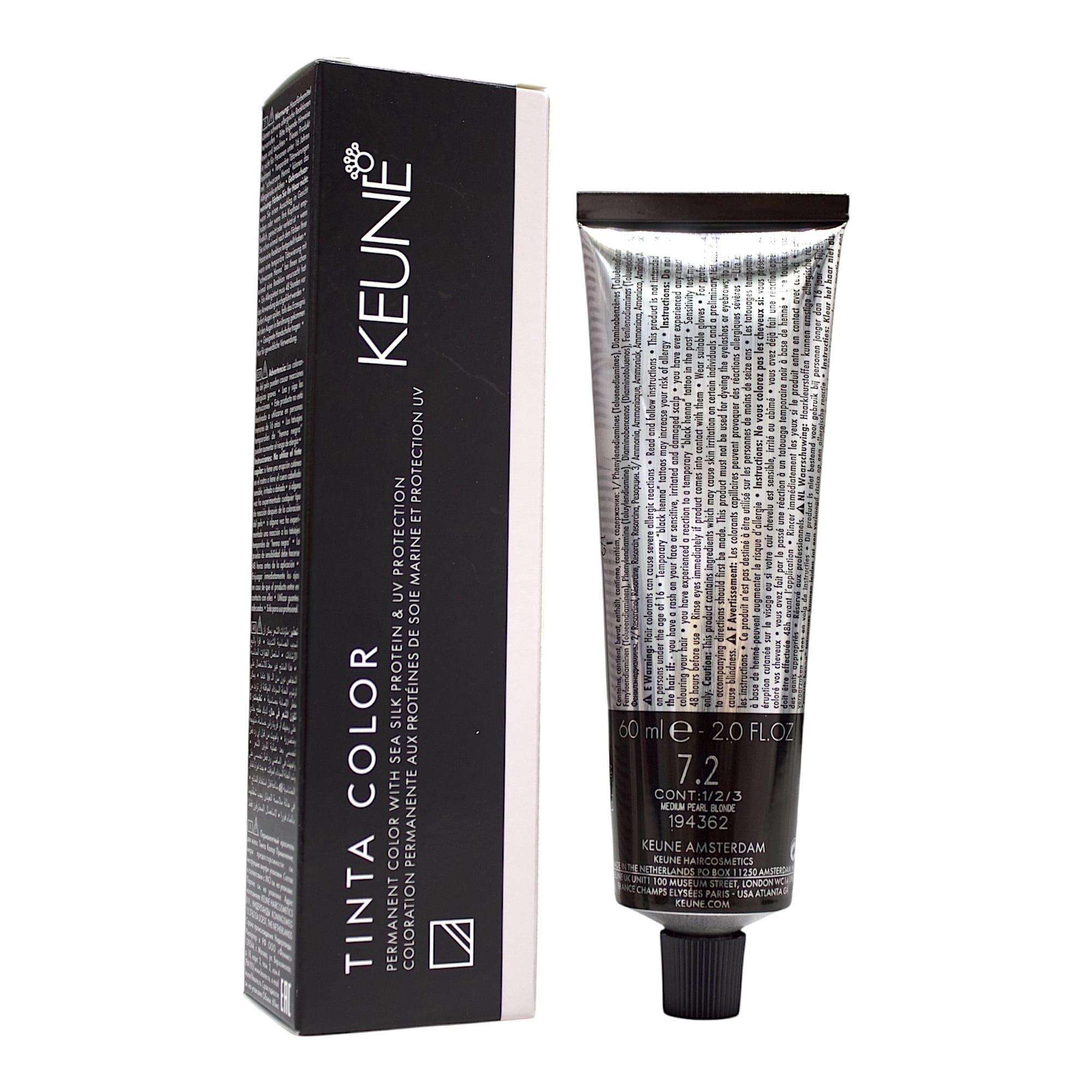 Click here for Keune Tinta Color 7.2 Permanent Color Medium Pearl... prices