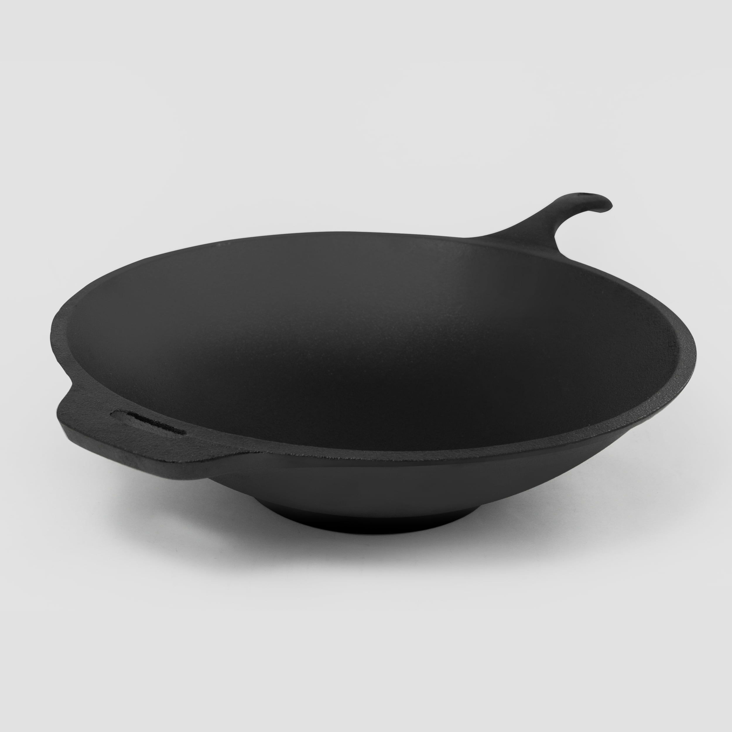 CookPro 13" Heavy Duty Pre-Seasoned Cast Iron Wok - Walmart.com