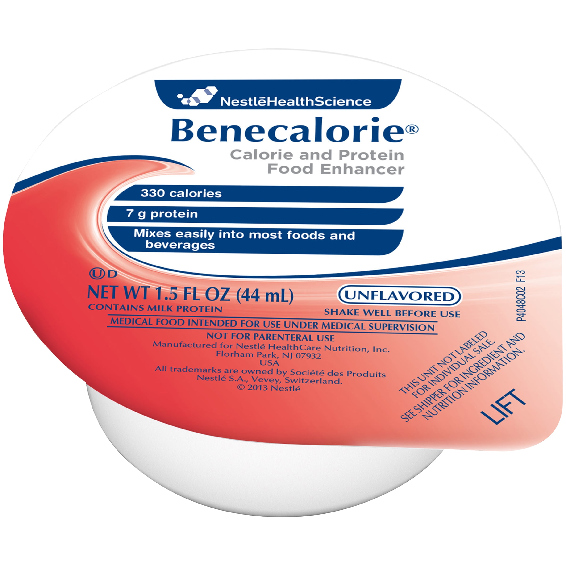 Benecalorie Calorie and Protein Food Enhancer, Unflavored, 1.5 oz. Cup ...