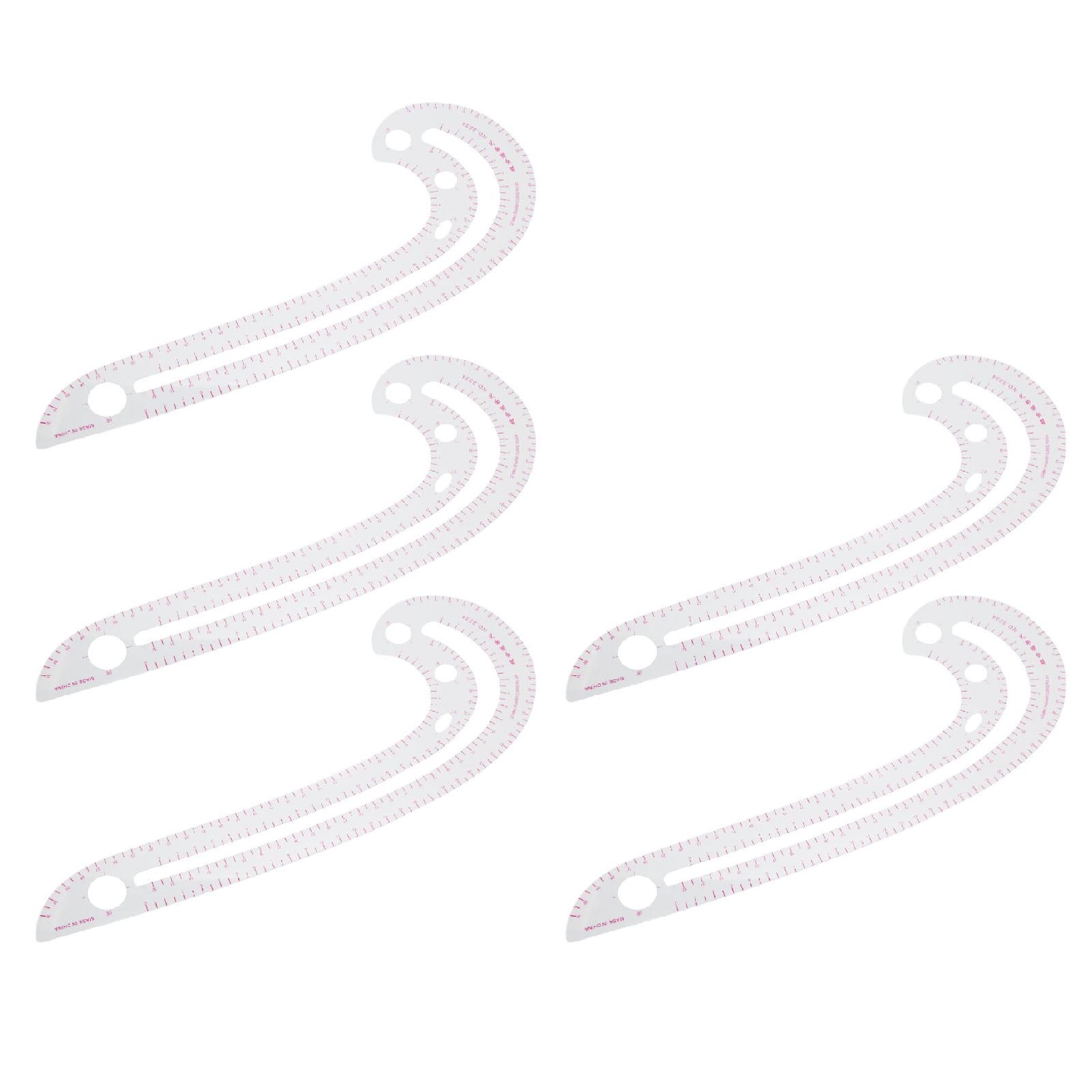 Regla curva, 3234 Regla curva Regla de costura transparente Reglas para ...