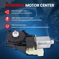 MOCA AUTOPARTS Right Window Motor without Anti Pinch Fit for 2014-2020 ...