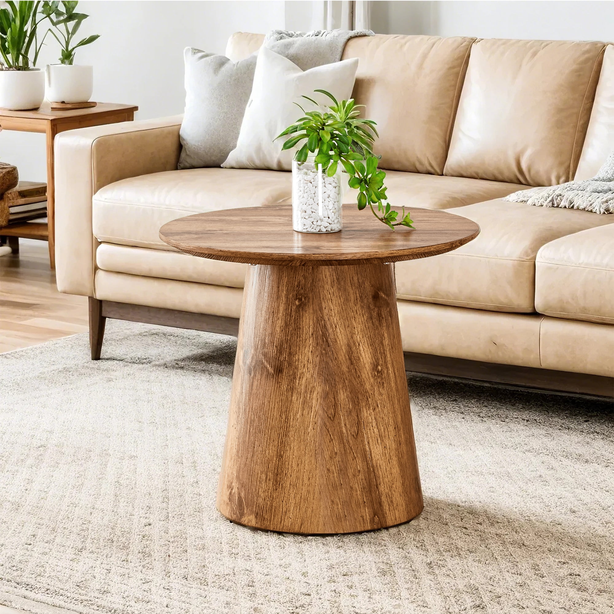 Click here for Noble House 19.6 Round Coffee Table minimalist Des... prices
