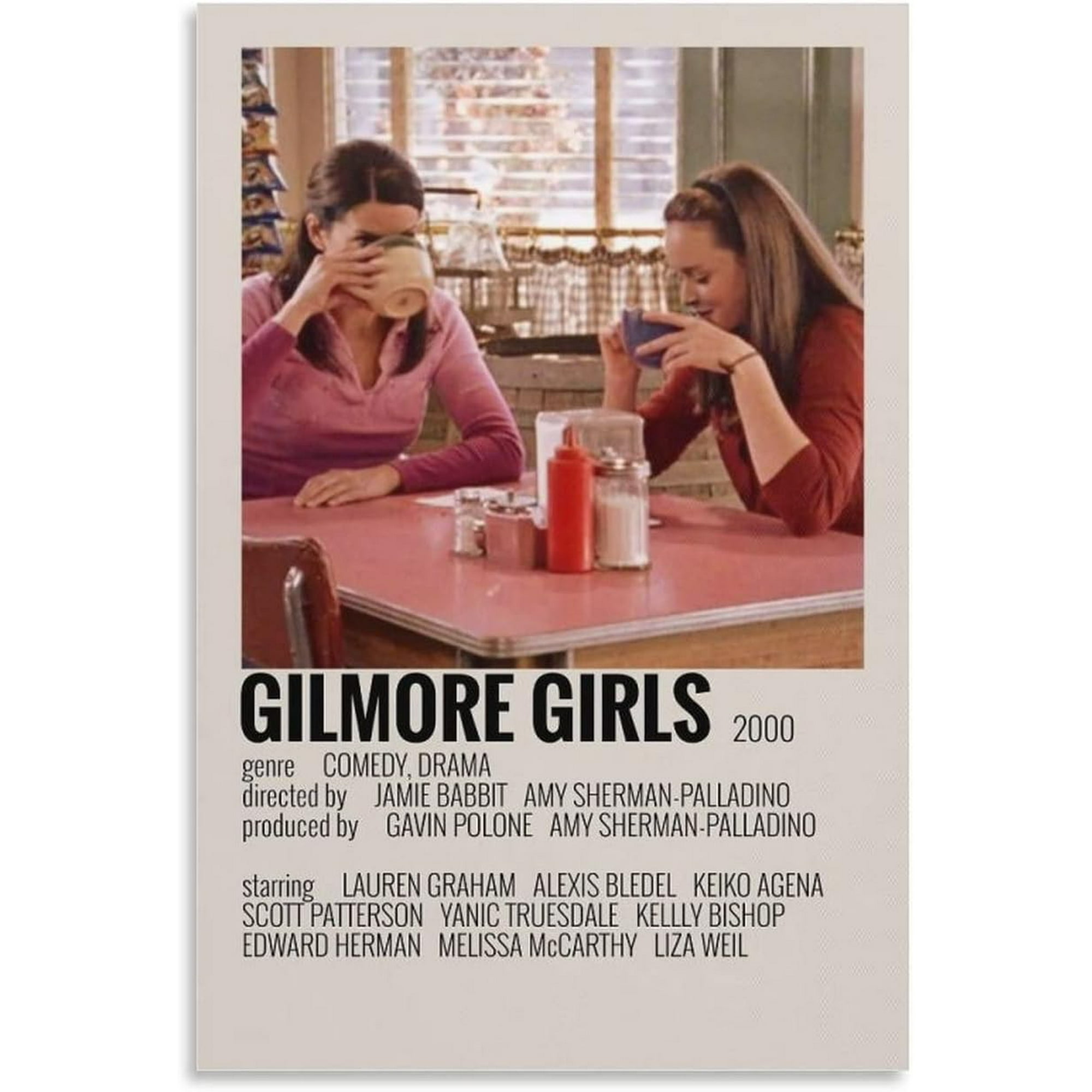 Click here for Hahdaxia Tv Series Gilmore Girls 90s Vintage Poste... prices