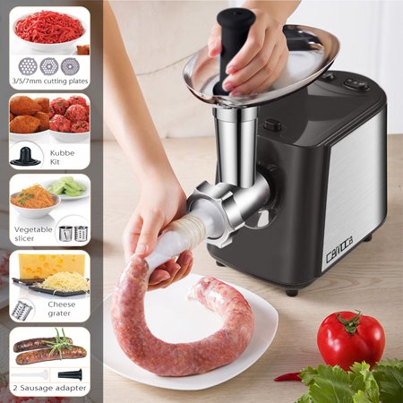 Dinohhi Electric Meat Grinder, 800W Max Multipurpose Meat Grinder ...