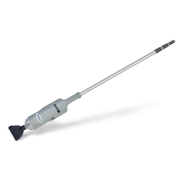 Intex Rechargeable Handheld Above Ground Pool Vacuum with 2 Brush Heads ...